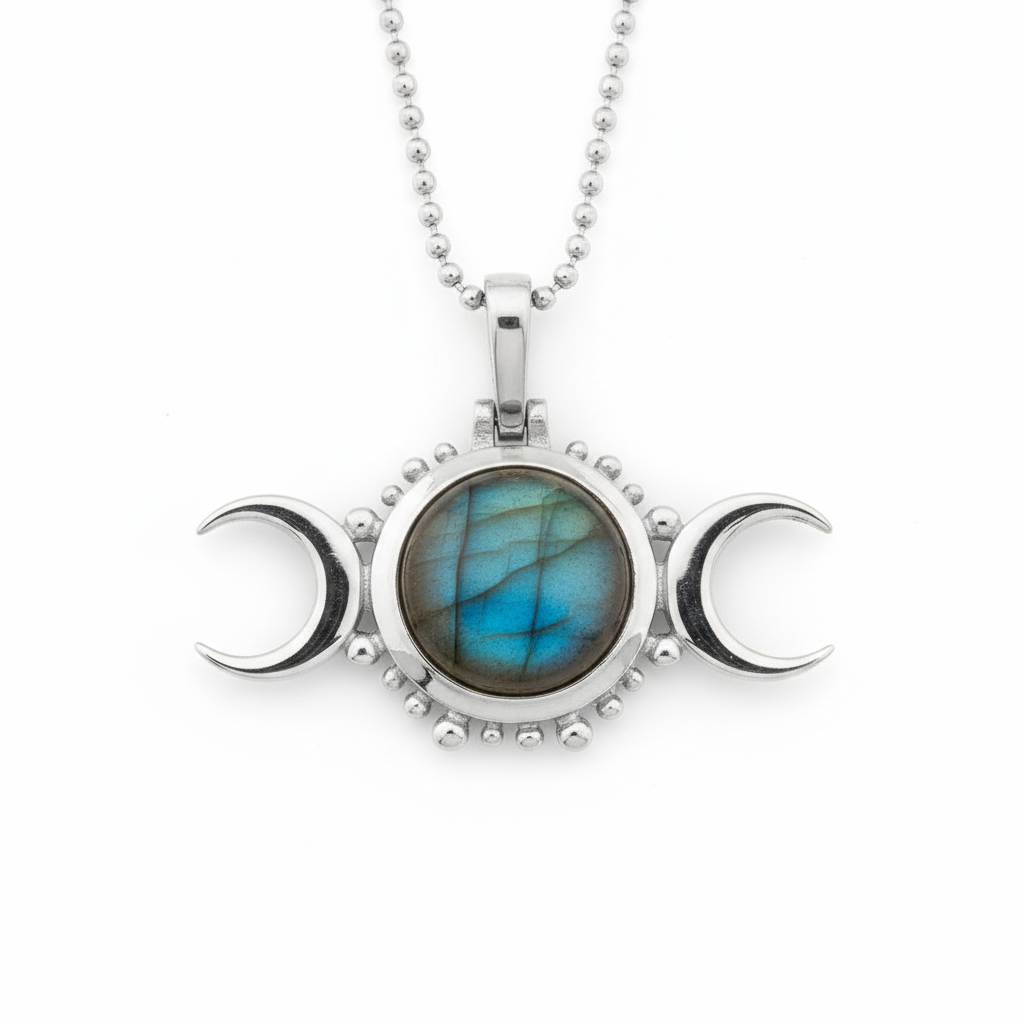 Three Moons Necklace - Flesh & Soul