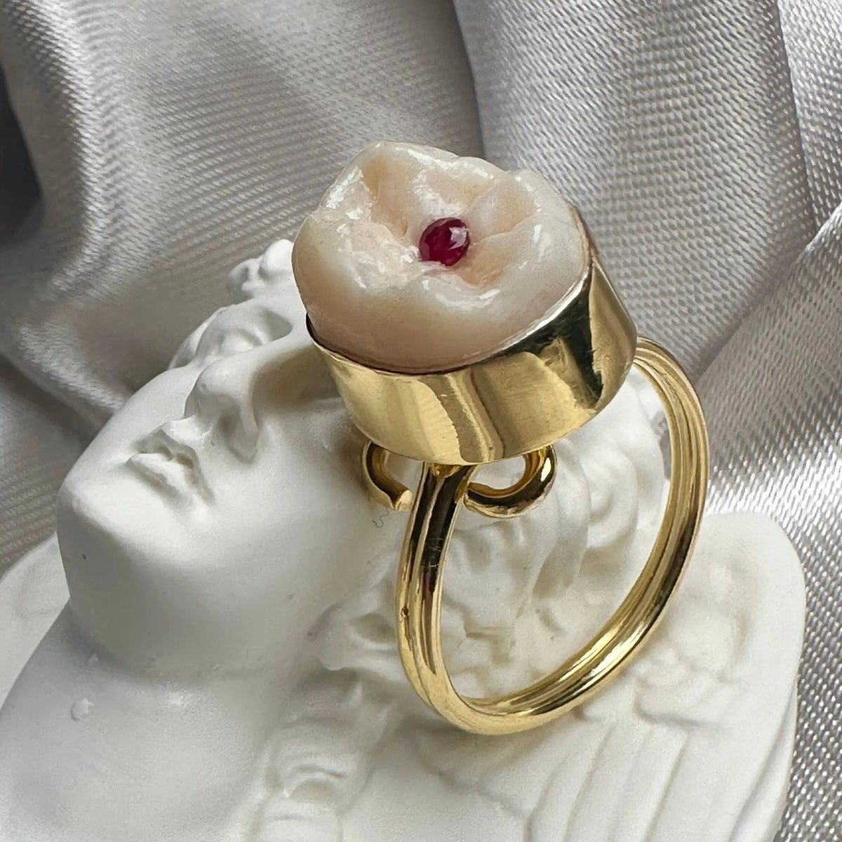 Real Human Tooth Ring - Flesh & Soul